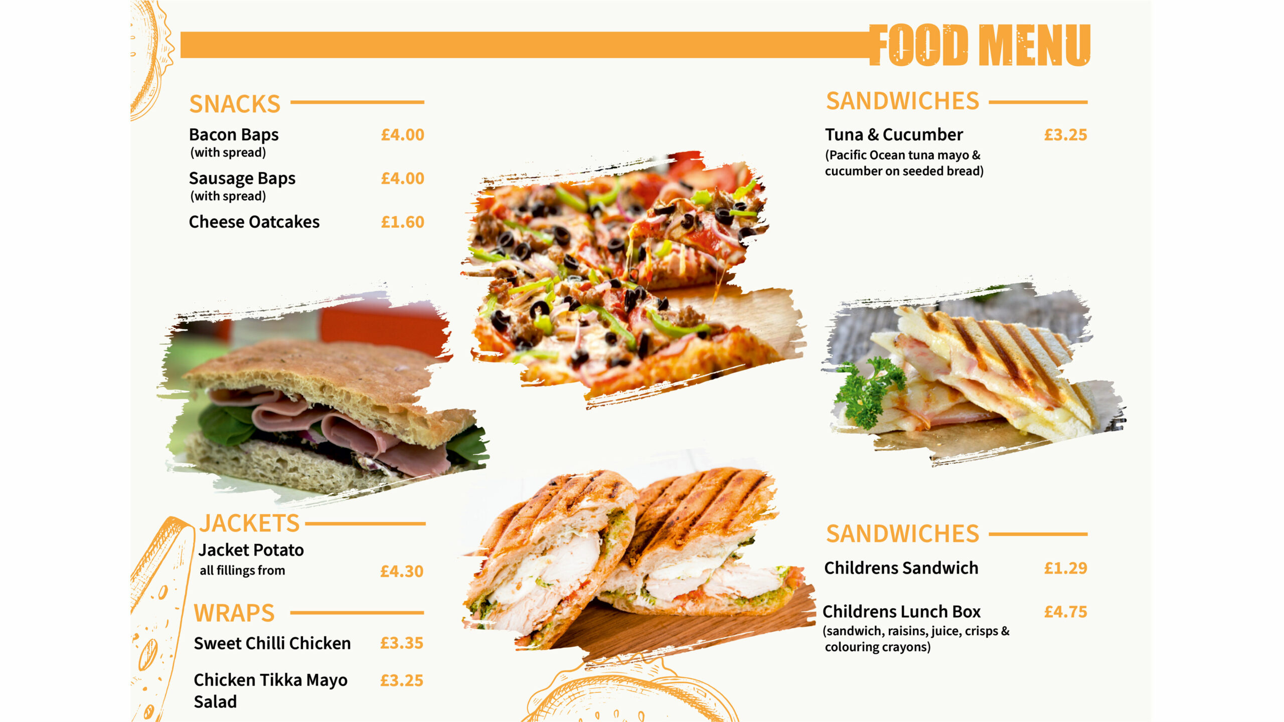 Food & Drink - Castaway Play Centre - Fresh Seasonal Family Food