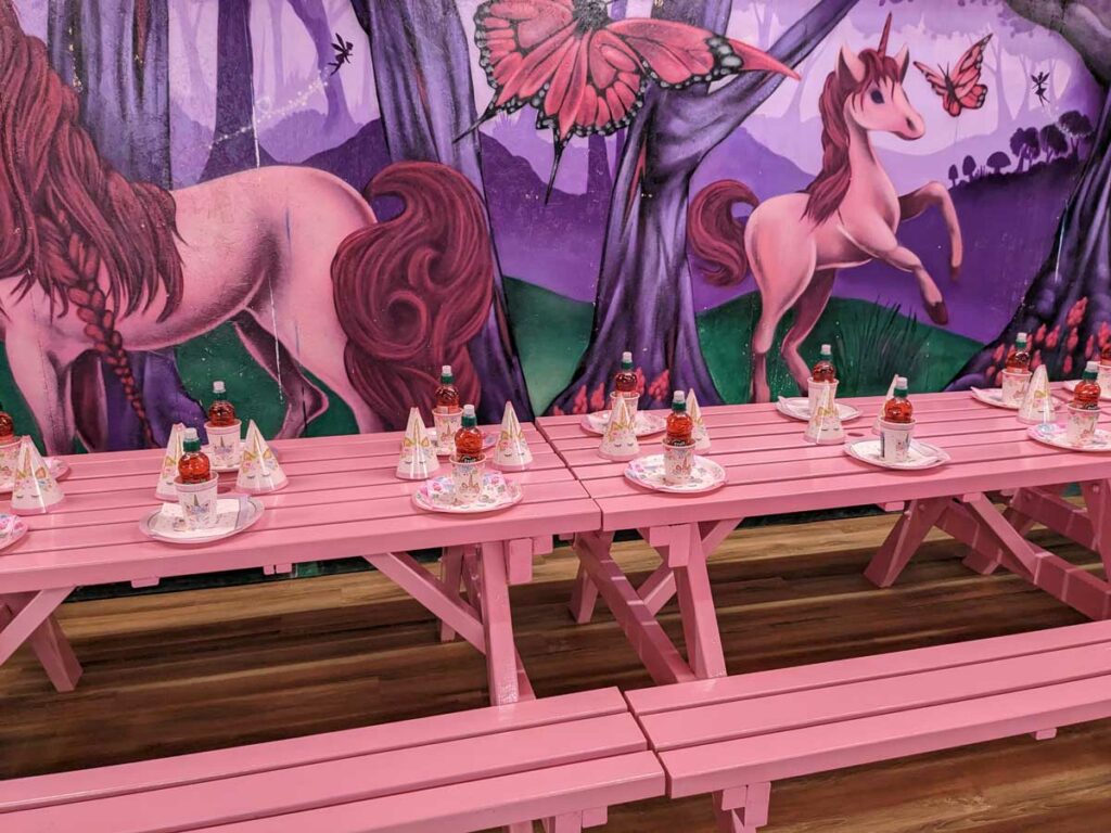 Princess Birthday Party Room