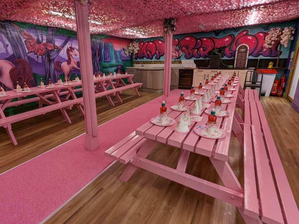 Princess Birthday Party Room